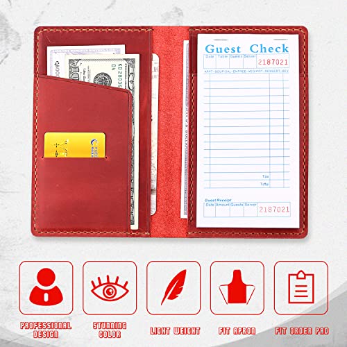Snapklik.com : Fasjosma Server Books For Waitress,Leather Restaurant ...