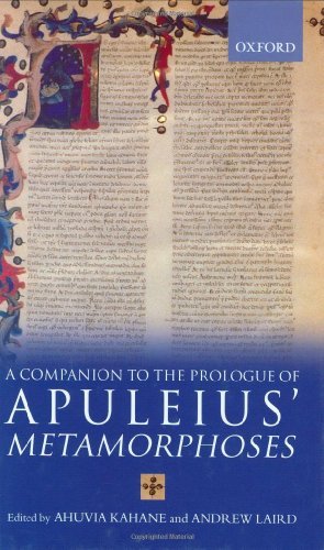Amazon.com: A Companion to the Prologue to Apuleius' Metamorphoses ...