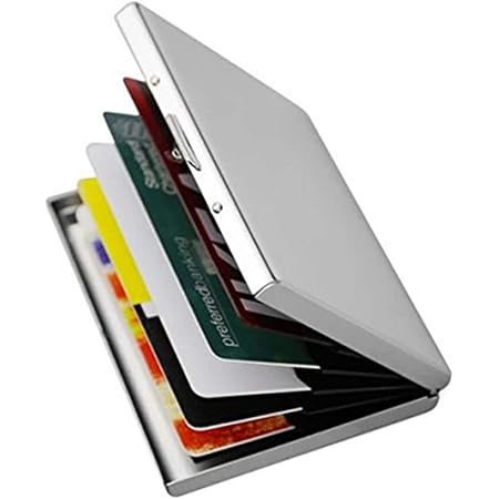 OFIXO Credit Card Holder Protector Credit Card Wallet Slim Metal Credit ...