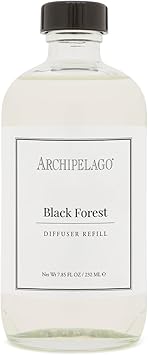 Amazon.com: Archipelago Botanicals Black Forest Reed Diffuser Oil Refill, Home Fragrance Oil for ...