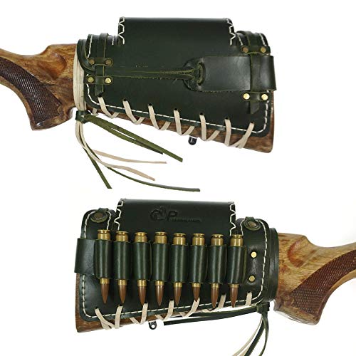 Buy op original power Leather Rifle Buttstock Ammo Holder with Cheek ...