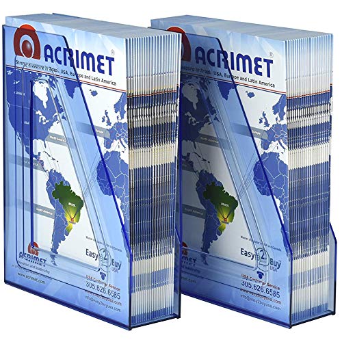 Snapklik.com : Acrimet Magazine File Holder, Durable Rack, Space-Saving ...