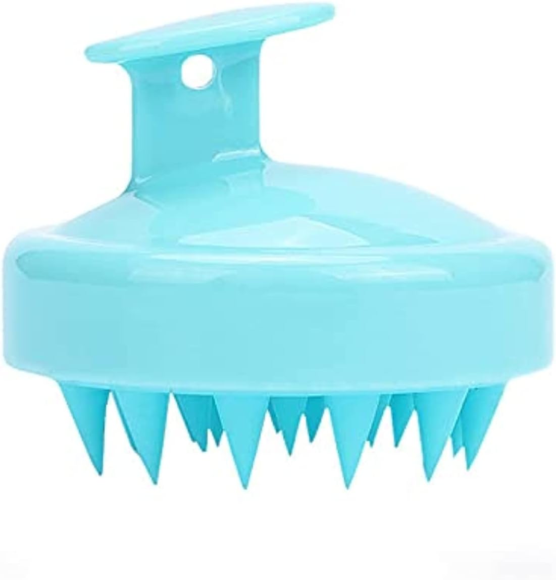 AMUAE Hair Scalp Massager with Soft Silicone Bristles,Shampoo Brush ...