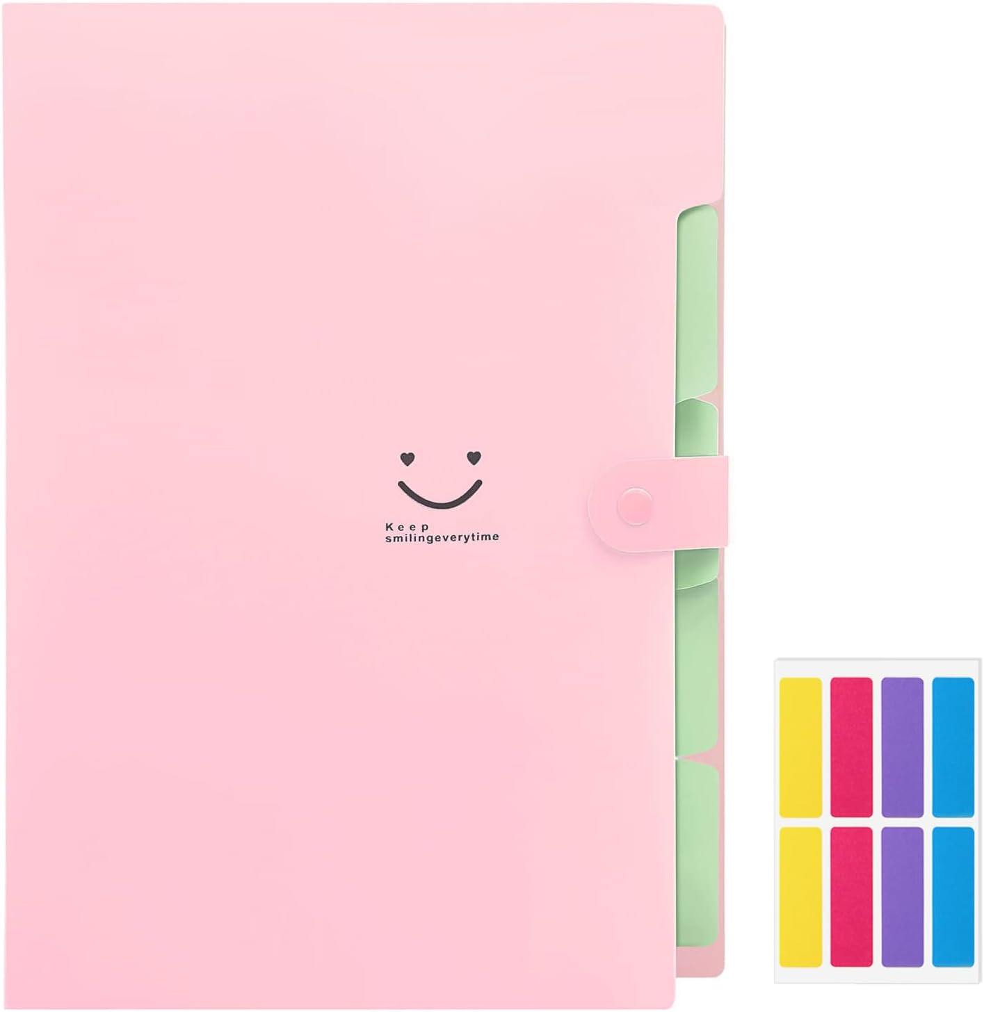 KONVINIT Expanding File Folder Wallet Documents A4 File Folder Pockets ...
