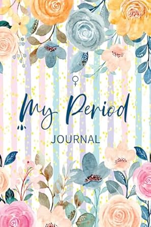 Period Tracker Journal | Menstrual cycle tracker for young girls, teens ...