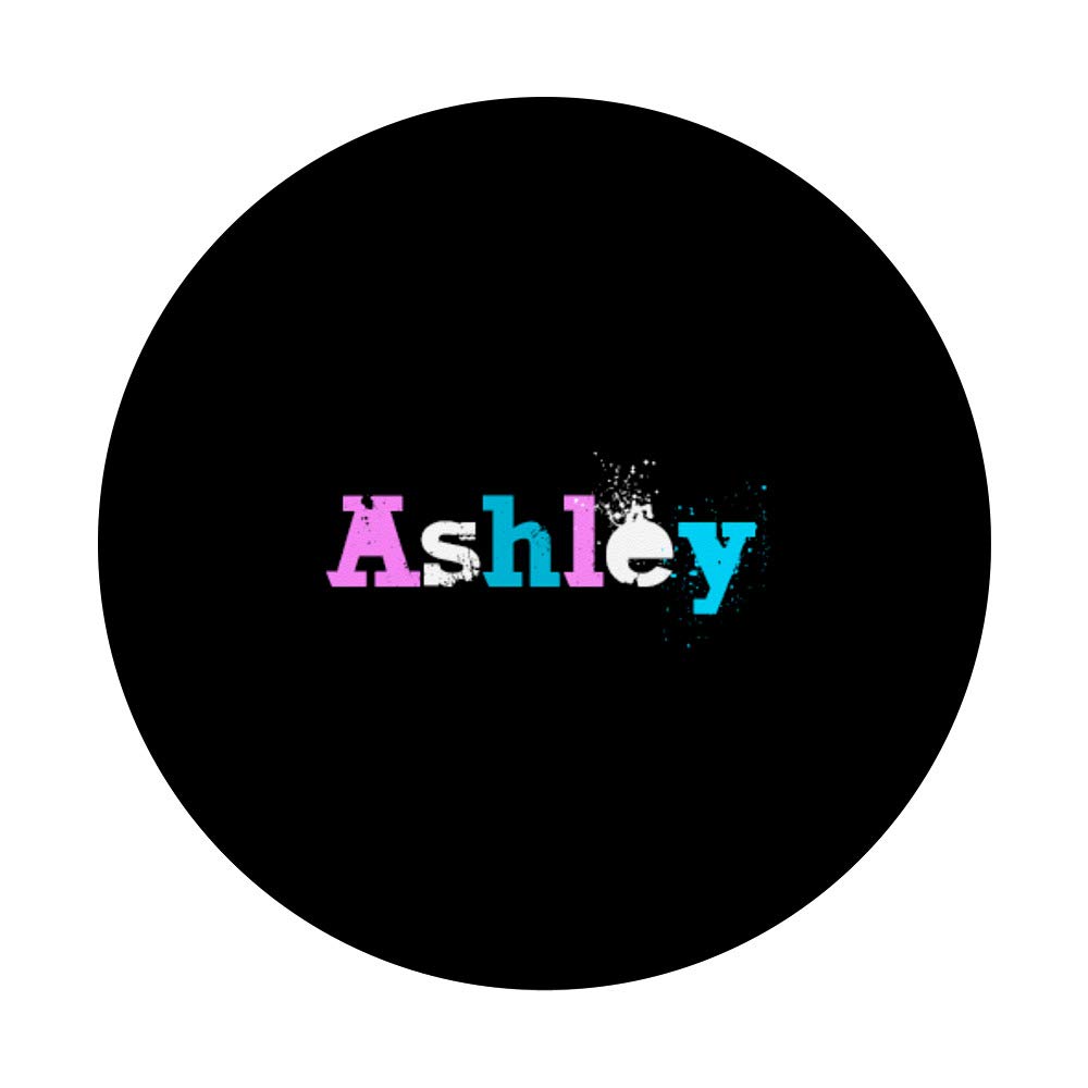 The Name Ashley In Bubble Letters