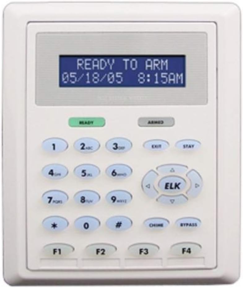 Amazon.com : ELK M1KP2 M1 LCD Low Profile Keypad : Access Control ...