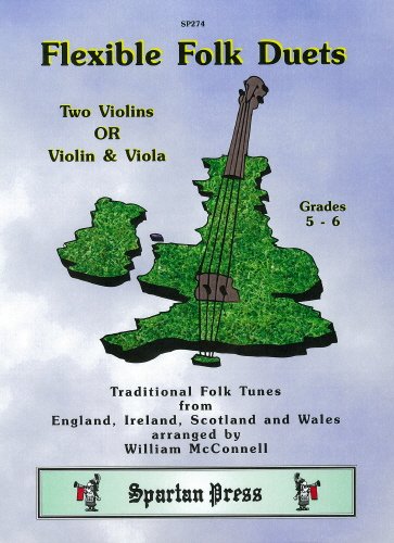 Flexible Folk Duets: Violin Duet: Instrumental Album : Amazon.co.uk: Books