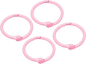 Amazon.com : METALLIXITY Loose Leaf Binder Rings (30mm/1.2 Inch) 4Pcs ...