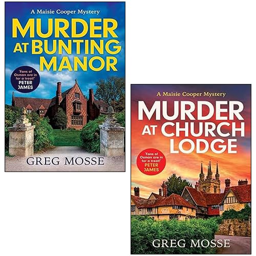 Greg Mosse A Maisie Cooper Mystery Series 2 Books Collection Set ...