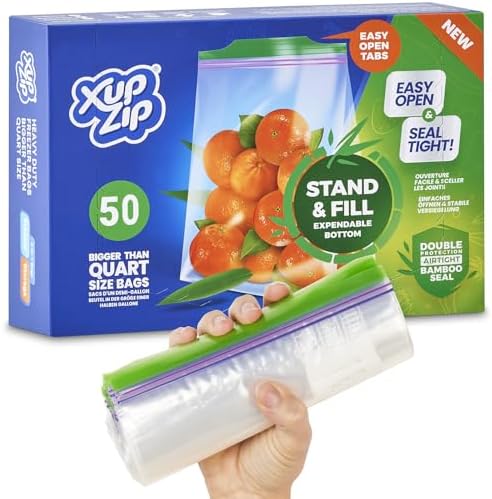 Toppits Ziploc Mini Zip-Verschlußbeutel Sortimentsbox (20 x 150 ml, 20 ...