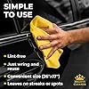 Premium Shammy Cloth for Car Drying - 26”x17” - Super Absorbent Chamois ...