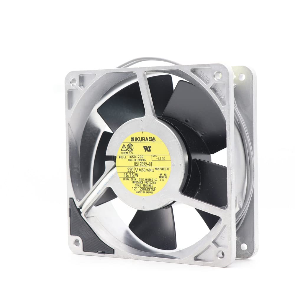 Amazon.com: US12D22-GT IKURA Fan 220VAC 16/15W Axial Cooling Fan ...