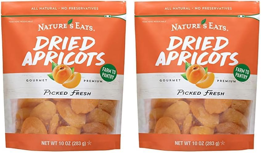 Amazon.com: Nature's Eats Apricots, 10 Oz (Pack of 2)