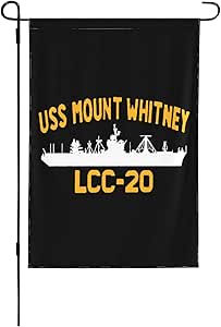 Amazon.com : USS Mount Whitney LCC-20 Flag 12.5x18in Outdoor Flags ...