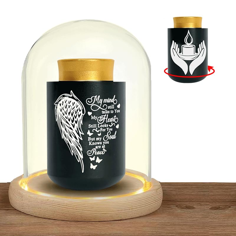 Amazon.com: HOZWQRT Small Urns for Human Ashes Keepsake Comes with ...