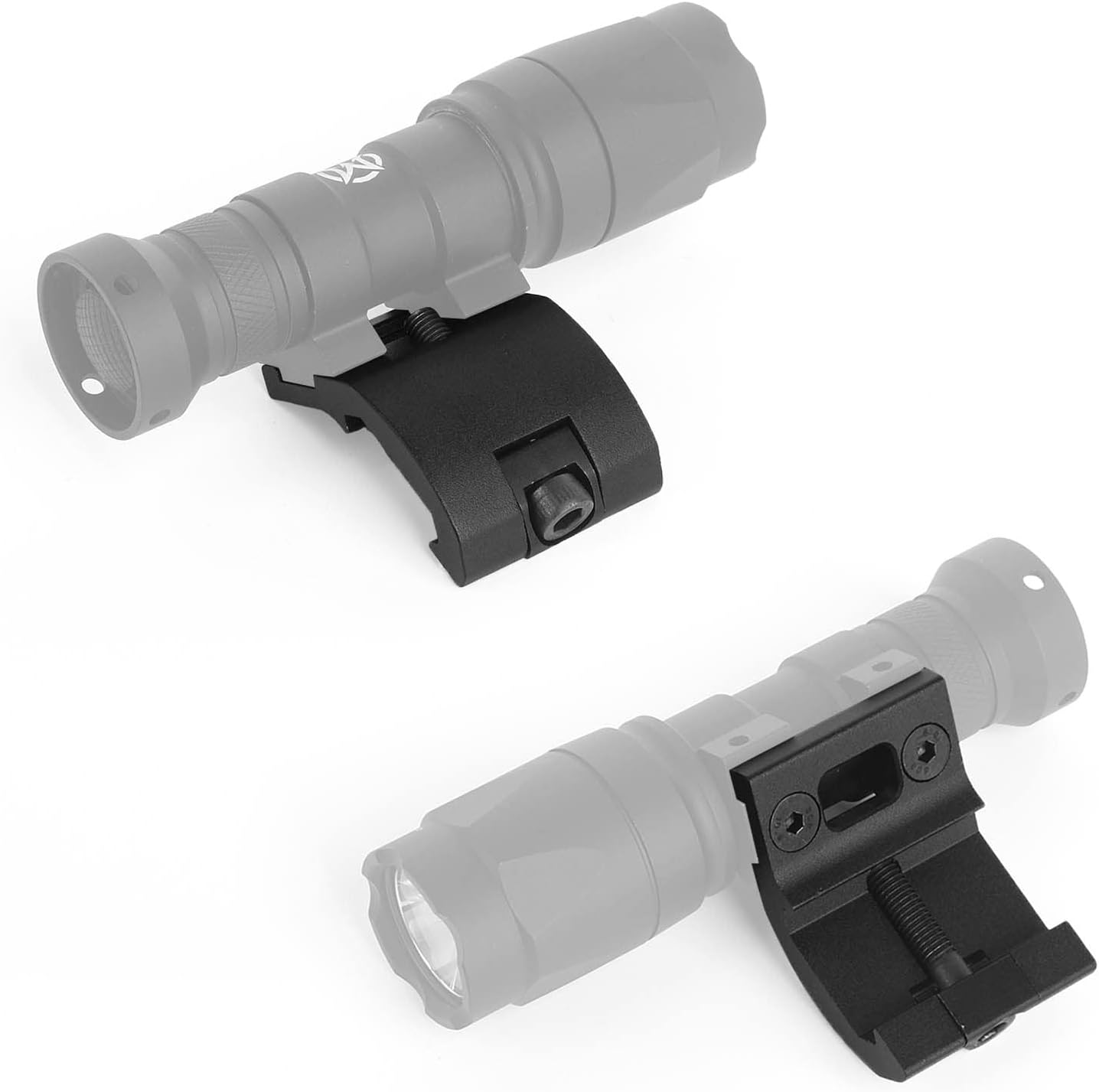 Amazon.com: rdzzwxw Weapon Light Mount, M300 M600 Series Metal Aluminum ...