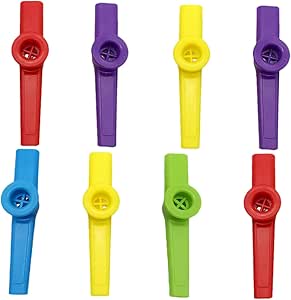 Amazon.com: ULDIGI 8pcs Kazoo Plastic Trombone Girls Toys Para Adultos ...