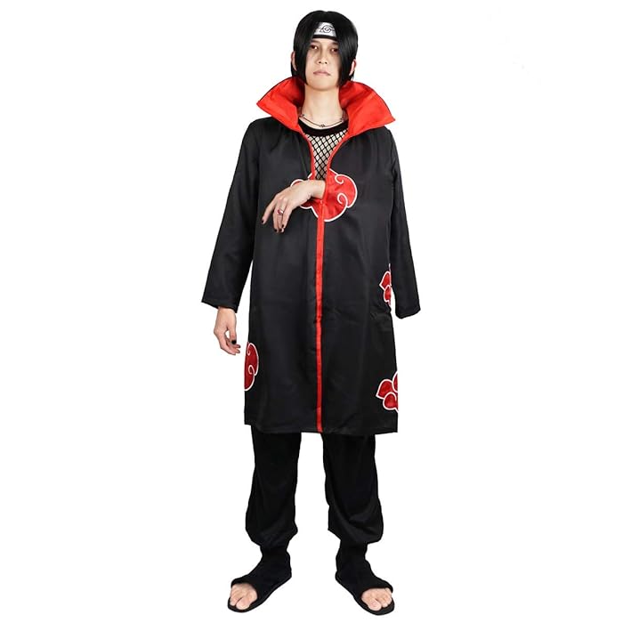 Naruto AKATSUKI CLOAK Cosplay Costume — Anime House | atelier-yuwa.ciao.jp