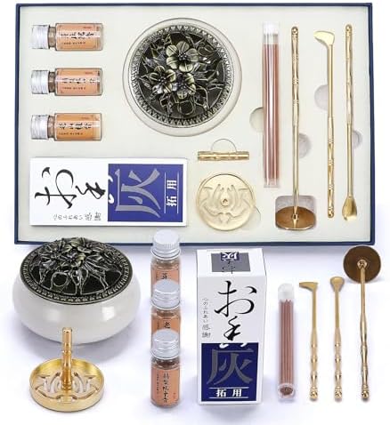 Amazon.com: Powder Incense Burner Kit in Gift Box - Complete Powdered ...