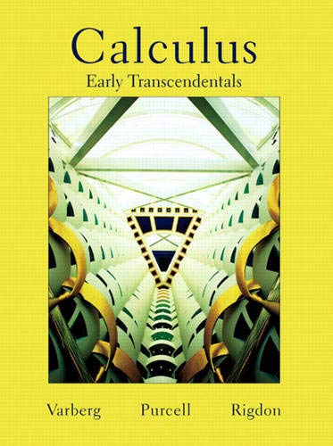 Calculus Early Transcendentals: Varberg, Dale, Purcell, Edwin J ...