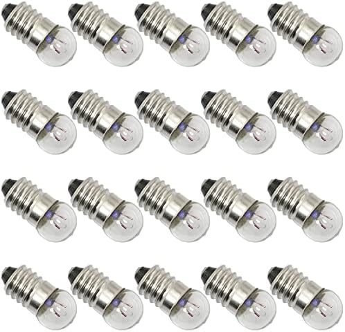 LUORNG Light Bulbs 30pcs Warm White Small Screw Base Light Bulbs E10 ...