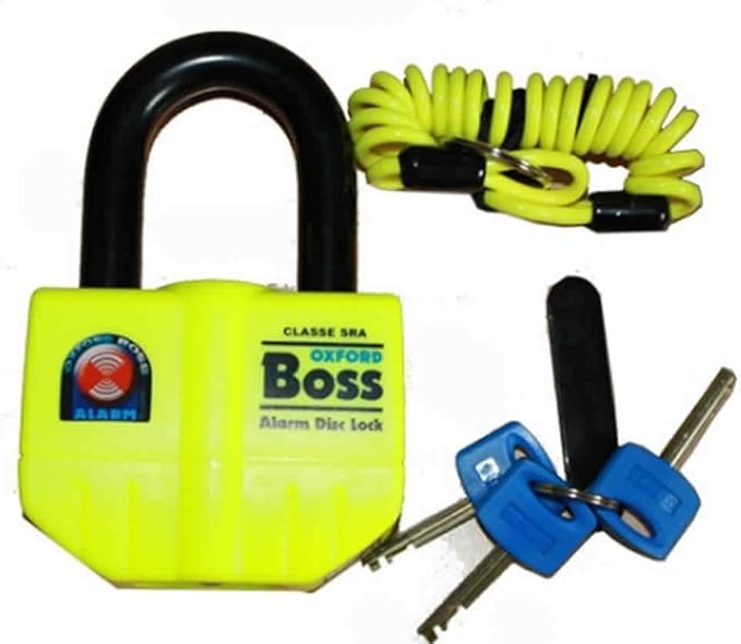 OXFORD BOSS ALARM DISC Ultra Strong Disc Lock, 14mm : Amazon.co.uk ...