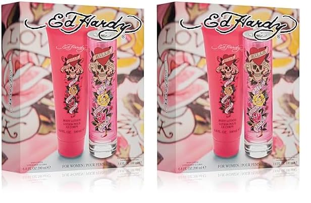 Amazon.com: ED HARDY Women's Perfume Fragrance Set, Eau De Parfum ...