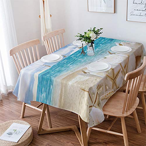 Rectangle Tablecloth 54 x 108 Inch Waterproof Oil-Proof Table Cloth ...