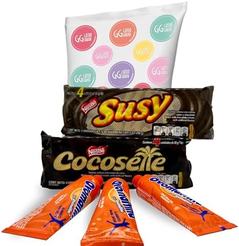 Amazon.com: Cocosette - Ovomaltina - Susy Cookies Wafers Venezuela ...