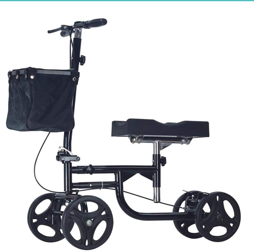 Walker, Medical Mobility Rolling Walking Aids, Knee Walker Steerable ...
