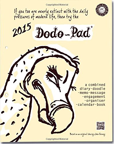 Dodo Pad Loose-Leaf Desk Diary 2015 - Week to View Calendar Year Diary ...