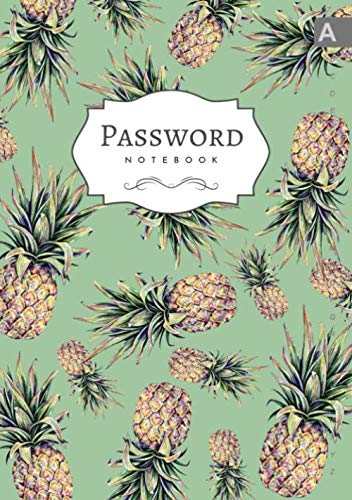 Password Notebook: B5 Internet Login Journal Medium with Alphabetical ...