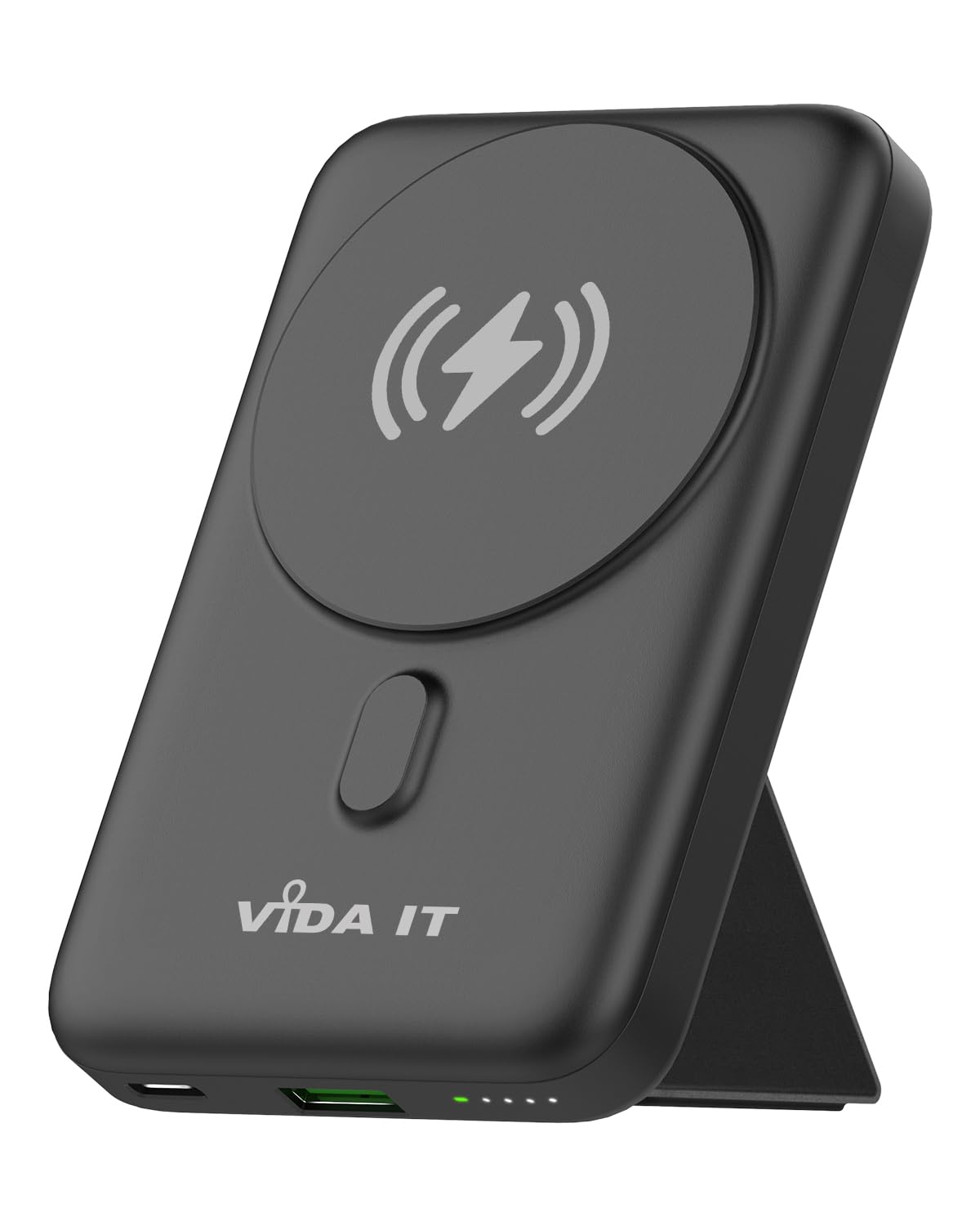 Vida IT 10000mAh Magnetic Power Bank Wireless Battery Pack for iPhone ...