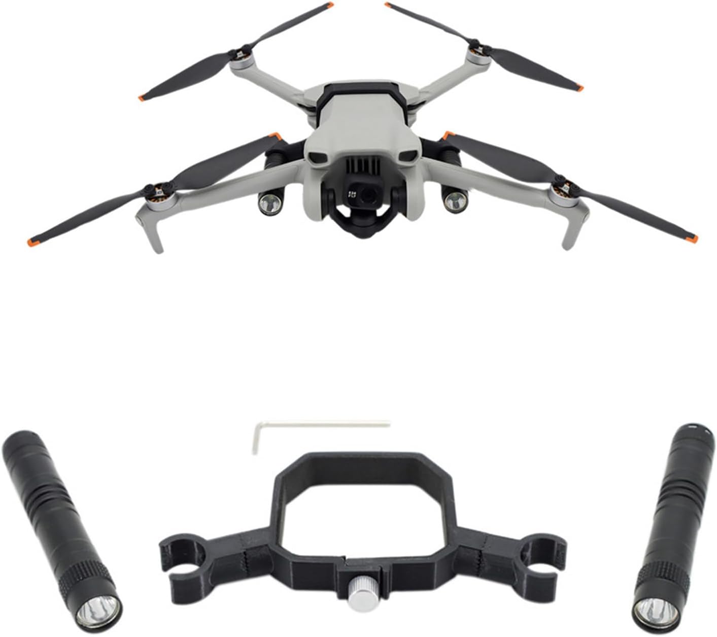 Amazon.com: Mini 4 Pro Drone LED Night Navigation Searchlight Night ...