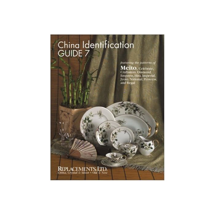 Buy China Identification Guide 7: Meito, Celebrate, Diamond, Empress ...