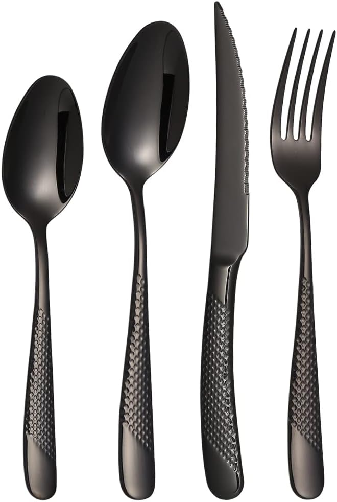 JGJGJG Ensemble de couverts,Couverts de table pour 6 personnes ...