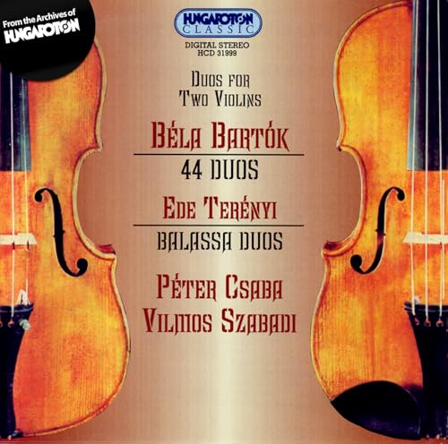 Bartok 44 Duos for Two Violins / Tereny: Balassa Duos von Péter Csaba ...