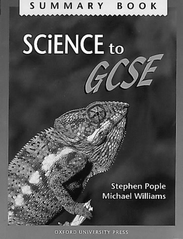Science to GCSE: Amazon.co.uk: Pople, Stephen, Williams, Michael ...