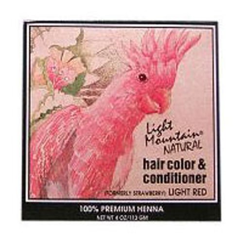 Amazon.com : Light Mountain Henna Light Red 4 Oz5 : Beauty & Personal Care