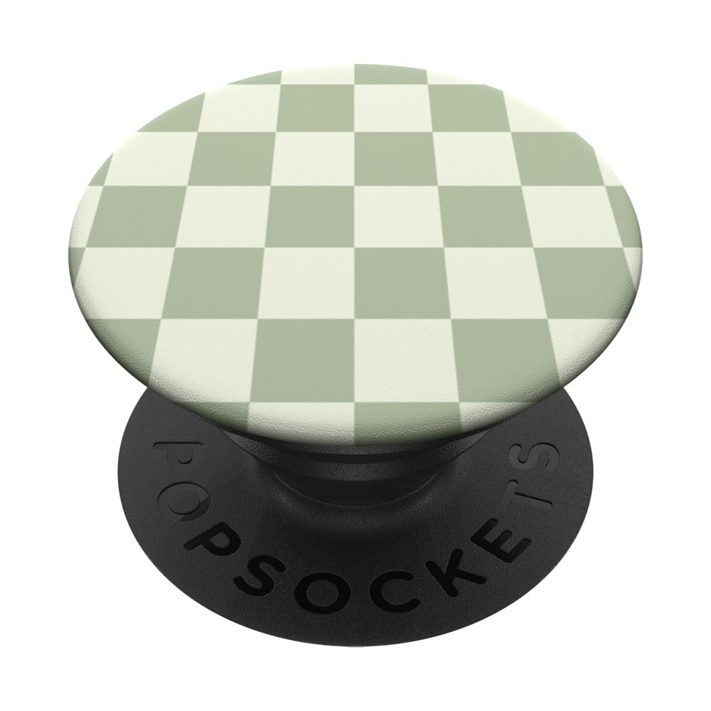 Amazon.com: Classic Checkered Checker Checkerboard Light Sage Green ...