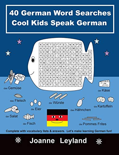 40 German Word Searches Cool Kids Speak German: Complete with ...