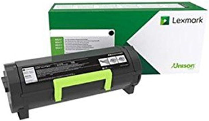 Amazon.com: Lexmark 58D1000 Black Return Program Toner Cartridge ...