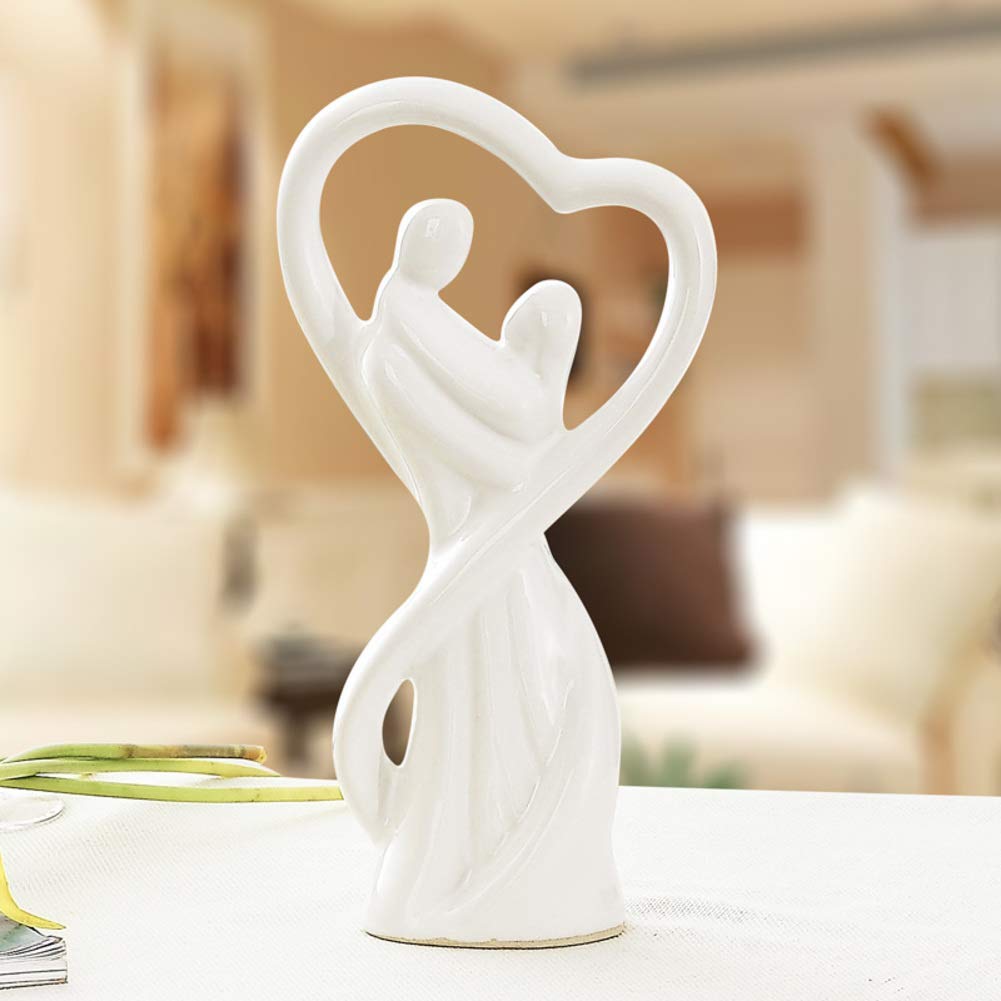 Wedding Heart Couples Statues Forever Love Resin Varmala Preservation