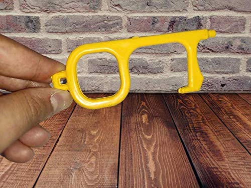 SectorQube CoGun Hands-Free Keychain Tool (Pack Of 2, White) : Amazon ...