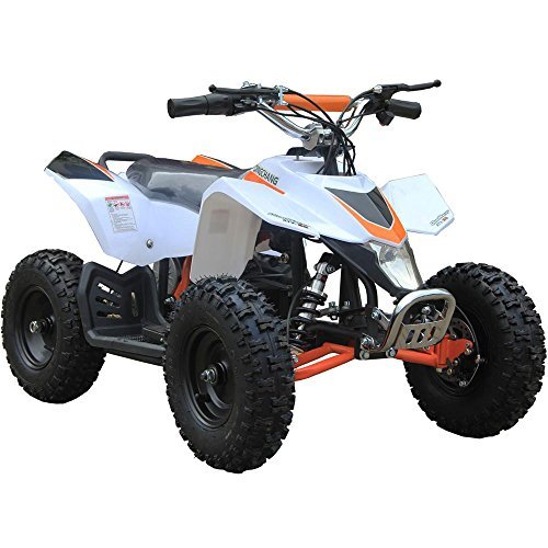Amazon.com : Mototec 24v Mini Quad V3 White by MotoTec : Toys & Games