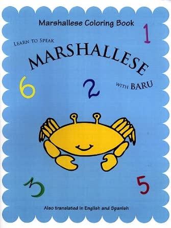 Learn to Speak Marshallese with Baru (Marshallese Coloring Book) (1 ...