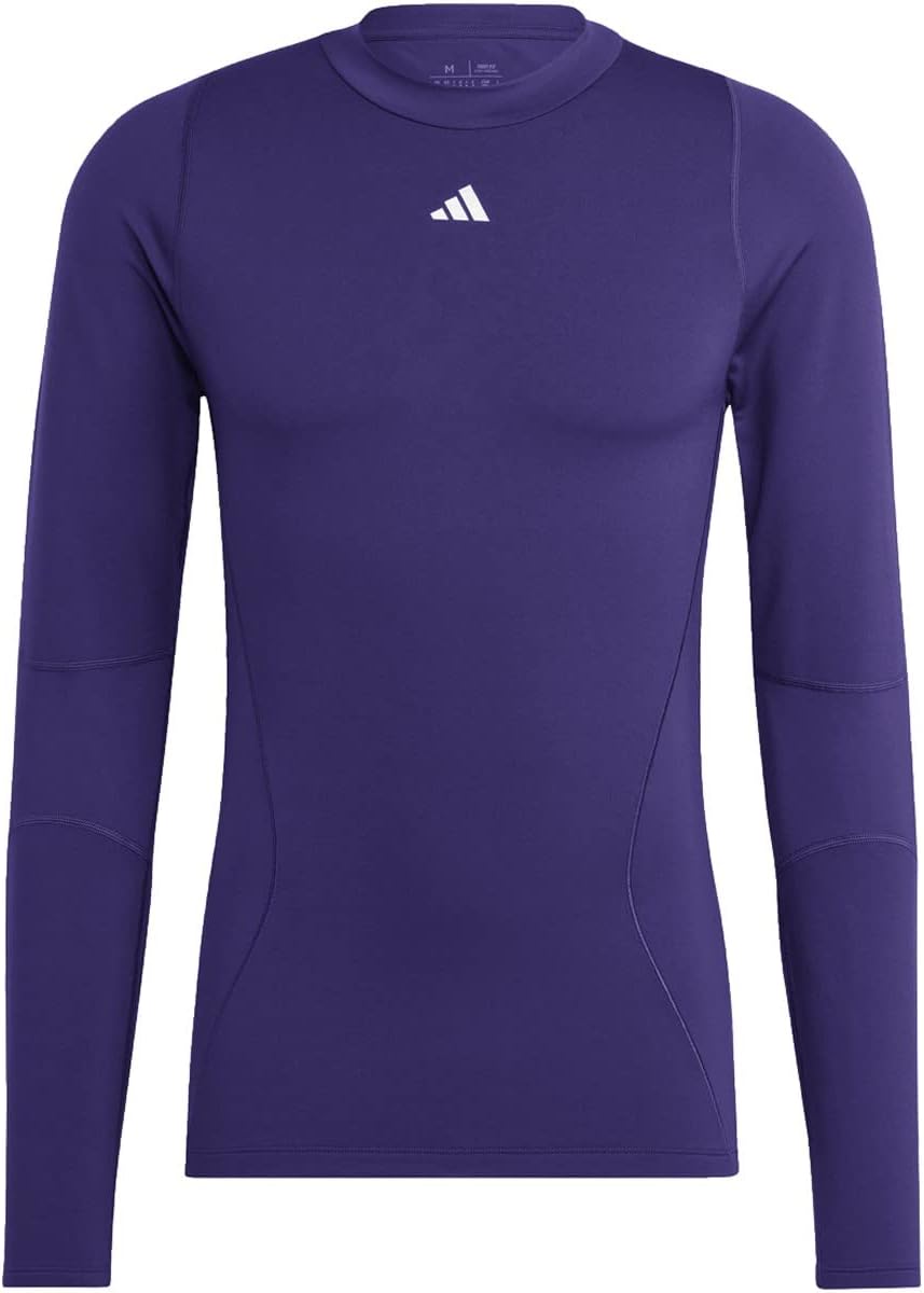 Amazon.com: adidas Techfit Cold.Rdy Mens Long Sleeve T-Shirt L ...
