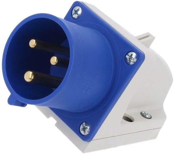 523-6 Connector: AC Supply Socket Male 32A 230VAC IEC 60309 IP44 PCE ...