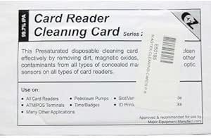 Amazon.com: MAGTEK, MSR CLEANING CARDS, SOLD INDIVIDUALLY : Office Products